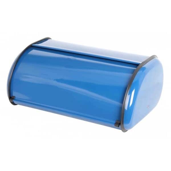 Home Basics Stainless Steel Sliding Door Bread Box - On Sale - Bed Bath ...