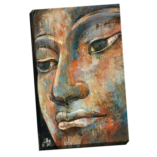 Portfolio Canvas Decor Jill Barton 'Face of Compassion' Framed Canvas ...