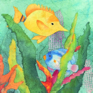 Portfolio Canvas Decor Linn Done 'Tropical Fish I' Framed Canvas Wall ...