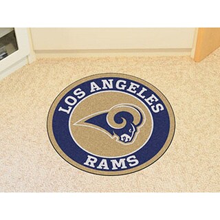 NFL - Los Angeles Rams Roundel Mat 27" diameter - Bed Bath & Beyond ...