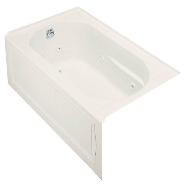 Kohler Devonshire Bubblemassage 5-foot Right-hand Drain Integral Apron ...