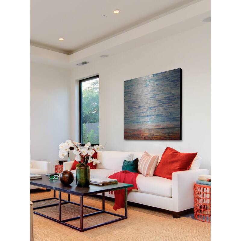 Parvez Taj 'Forgotten' Painting Print on Brushed Aluminum - Overstock ...