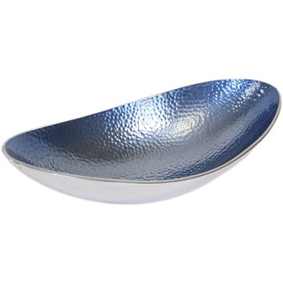 Pampa Bay 12-inch Blue Oval Bowl - Bed Bath & Beyond - 10340641