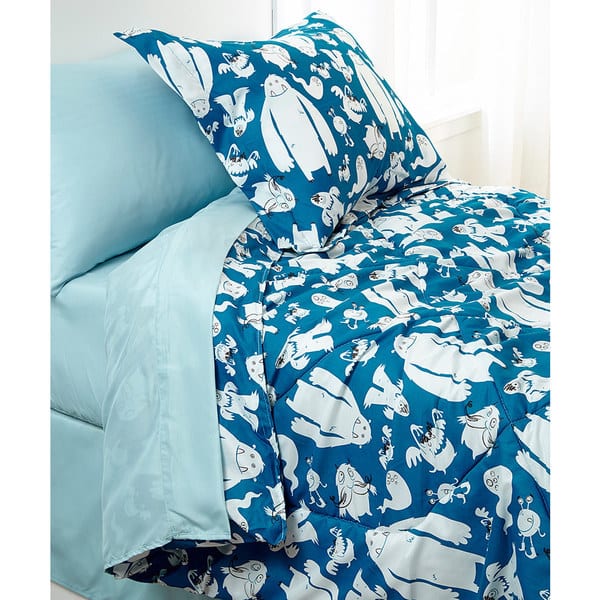 Portland Place 250GSM PVISC PR Multi Dbl-Full Yeti Bed In A Bag/8pcs ...