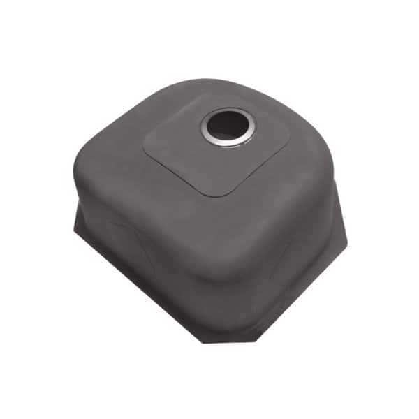 Designer Collection Stainless Steel Half-Moon Bowl Single Kitchen Sink ...