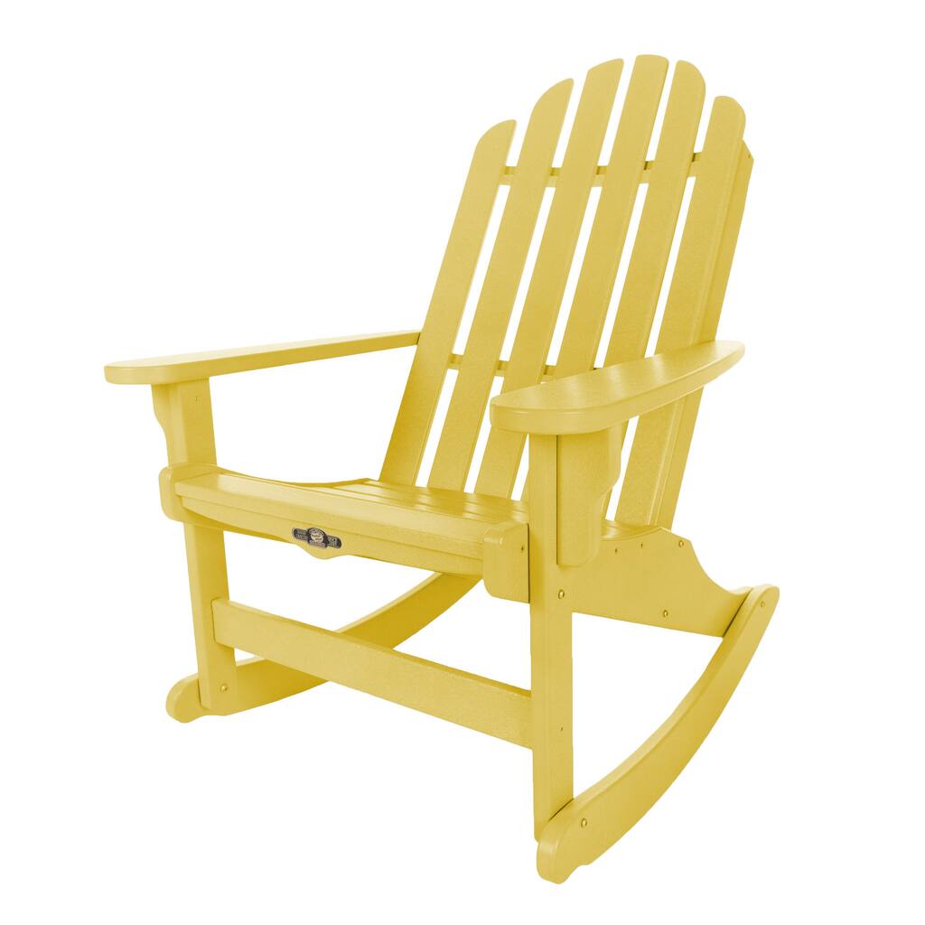 Essential Yellow Adirondack Rocker - Overstock - 10359040