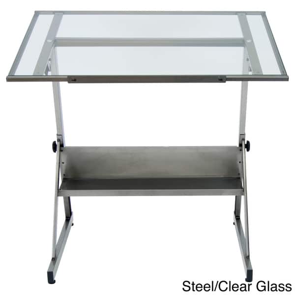 Studio Designs Solano Adjustable Drafting and Hobby Craft Table - Bed ...