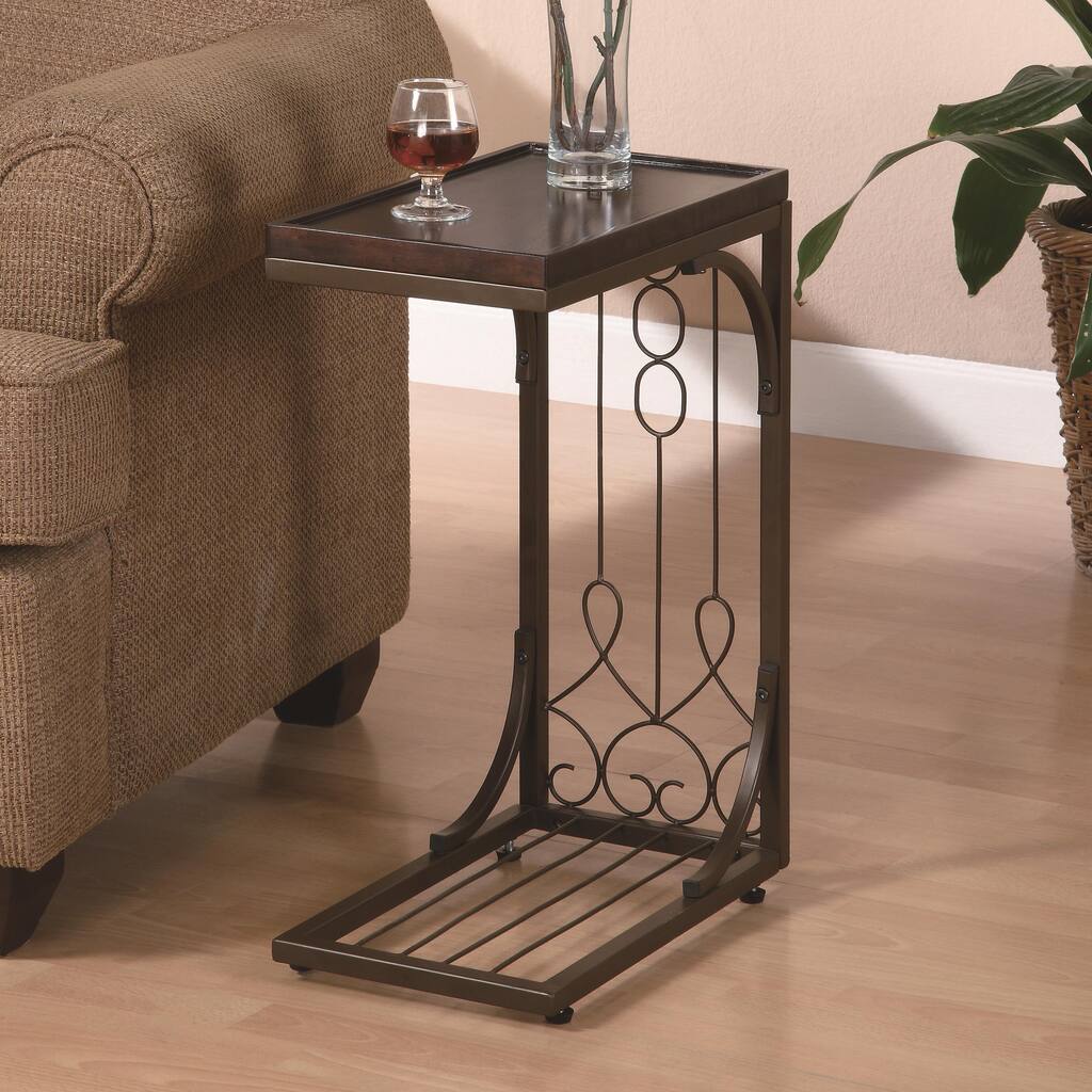 Liam Redding End Table - Overstock - 10364625