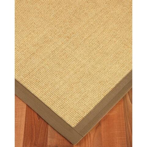 Hand-crafted Sumatra Sisal Beige Rug (9'x12') - 9' x 12' - Overstock ...