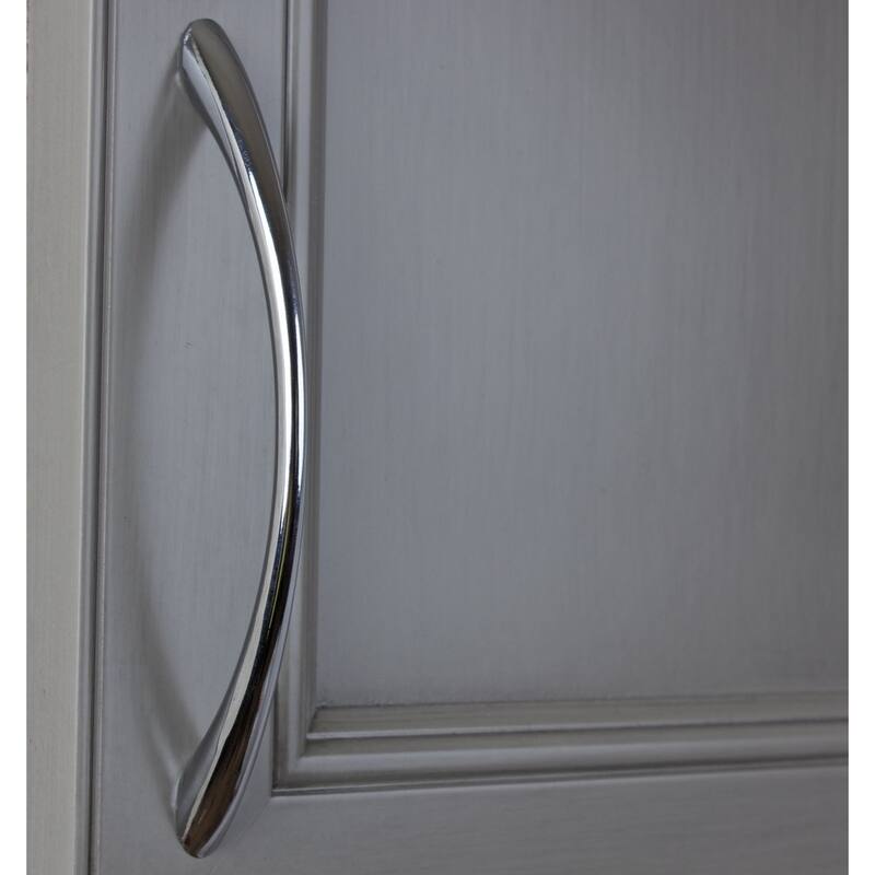 GlideRite 5-inch Polished Chrome Cabinet Loop Pulls (Pack of 10 or 25 ...