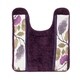Beautiful Water Color Style Lilac Bath Rug and Contour Set or Separates ...
