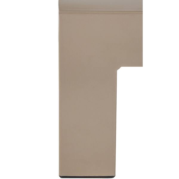 The Curated Nomad Alameda Greek Key Metal Headboard and Aura Grey ...