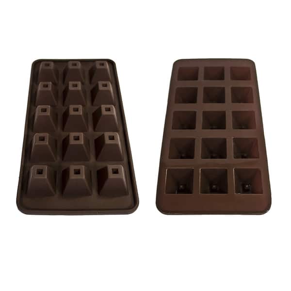 Silicone Pyramid Chocolate Mold - Bed Bath & Beyond - 10380642