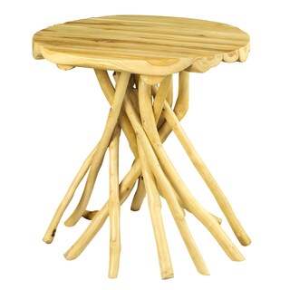 Salvador Teak Branch Table - Bed Bath & Beyond - 10389269