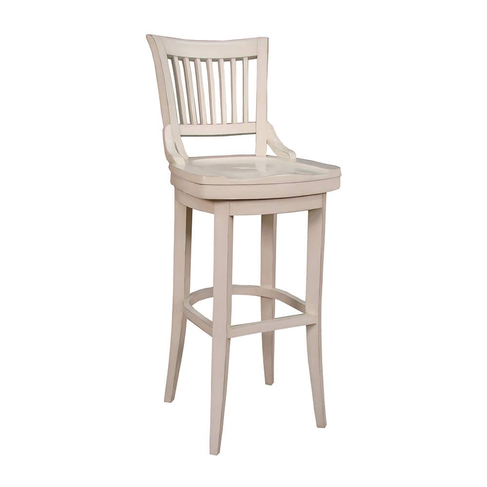 Ross 30-inch Bar Stool In Antique White - Overstock - 10390225