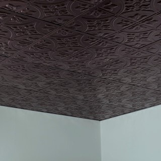 Fasade Traditional Style #2 Smoked Pewter 2-foot x 2-foot Lay-in ...