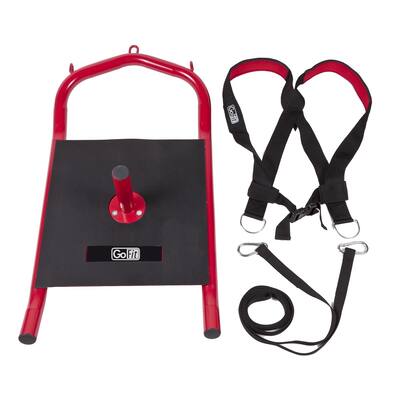 GoFit Power Sled with Harness and Tether - Overstock - 10396695