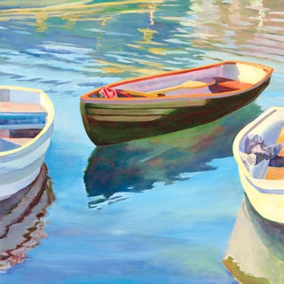 Portfolio Canvas Decor Kay Carlson 'Adrift I' Framed Canvas Wall Art ...