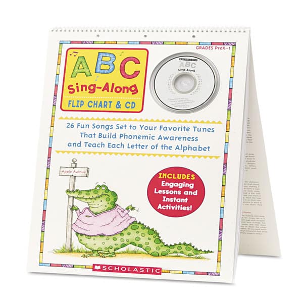 Scholastic ABC Singalong Flip Chart - Bed Bath & Beyond - 10400225