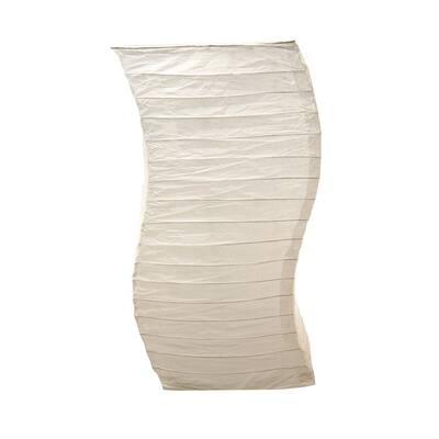 Twisted Rectangle White Paper Lanterns (Set of 3) - Overstock - 10405768
