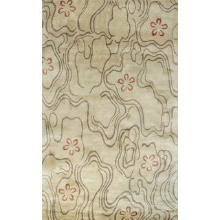 Modena Beige Area Rug - 4' x 6' - Bed Bath & Beyond - 10412604