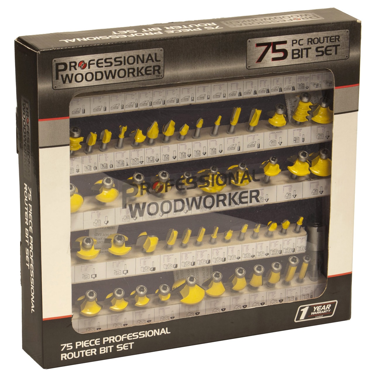 Professional woodworker router bit set store