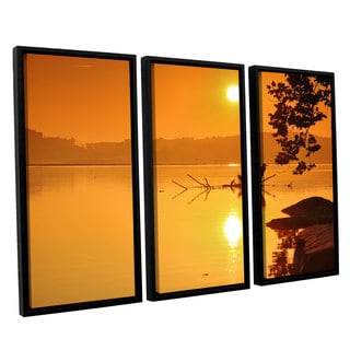 ArtWall Steve Ainsworth 'Hatteras Pools And Bridge' 3 Piece Floater ...
