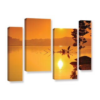 ArtWall Steve Ainsworth 'Hatteras Pools And Bridge' 4 Piece Gallery ...