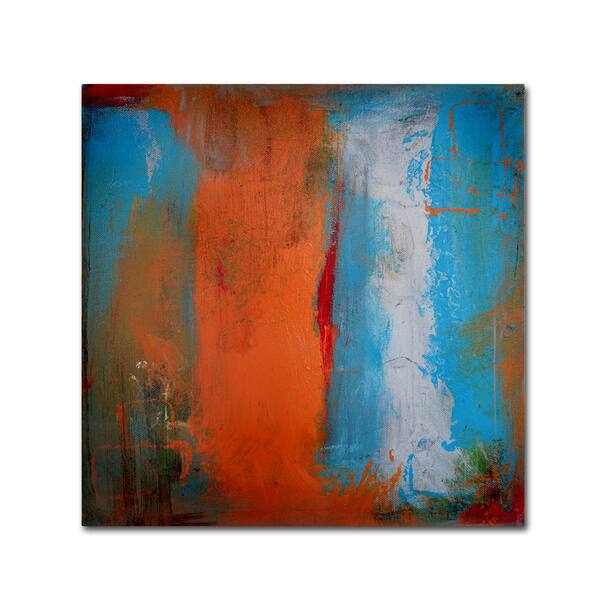 Nicole Dietz 'Orange Swatch' Canvas Art - Multi - Bed Bath & Beyond ...
