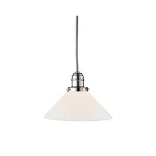 Hudson Valley Vintage M9 Shade 1-light Polished Large Pendant - Bed ...