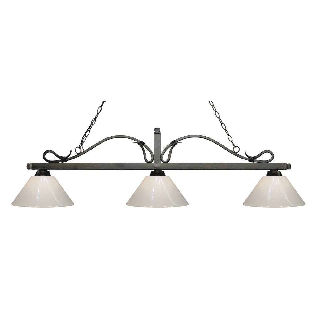 Avery Home Lighting Melrose 3-light Island - Multi - Overstock - 10450518