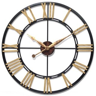 Infinity Instruments Cologne 45-inch Oversized Large Wall Clock - Bed ...
