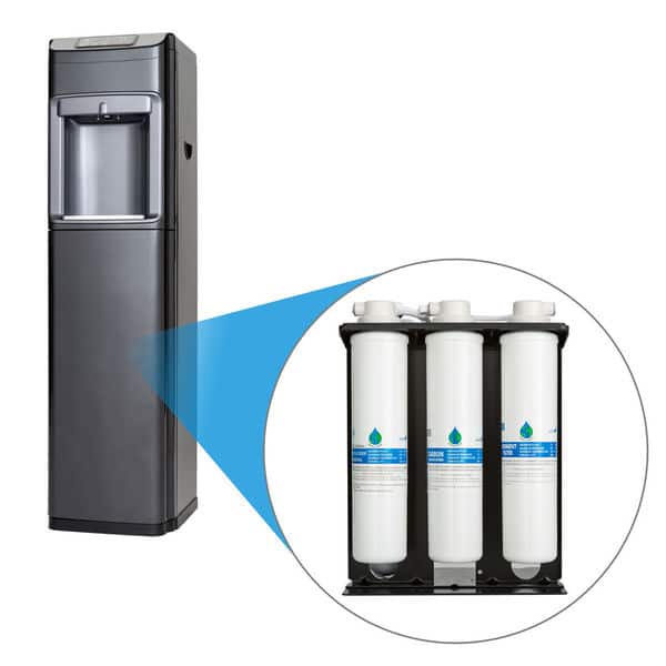 G5 Hot/ Cold/ Ambient Bottleless Water Cooler with 3-stage Filtration ...