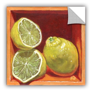 ArtAppealz Paige Wallis 'Luscious Lemon' Removable Wall Art - Bed Bath ...