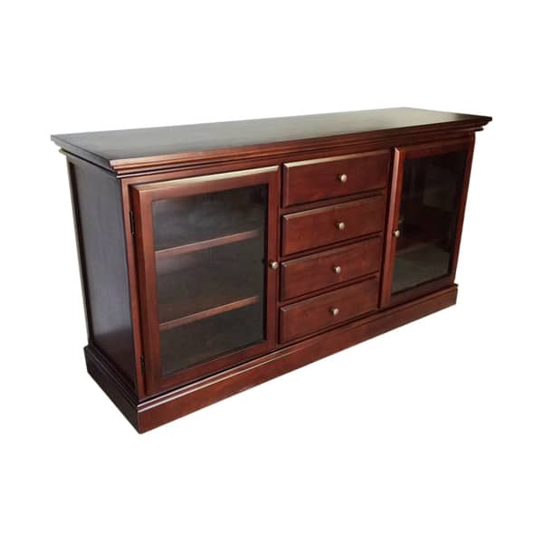 Handmade D-Art Glass Front Buffet/ Cabinet/ Console (Indonesia) - Bed ...