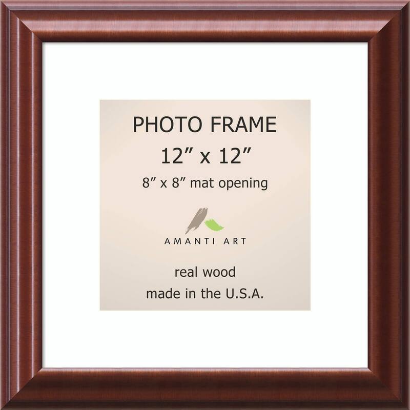 Luminous Walnut Photo Frame 15 x 15-inch - Overstock - 10481584