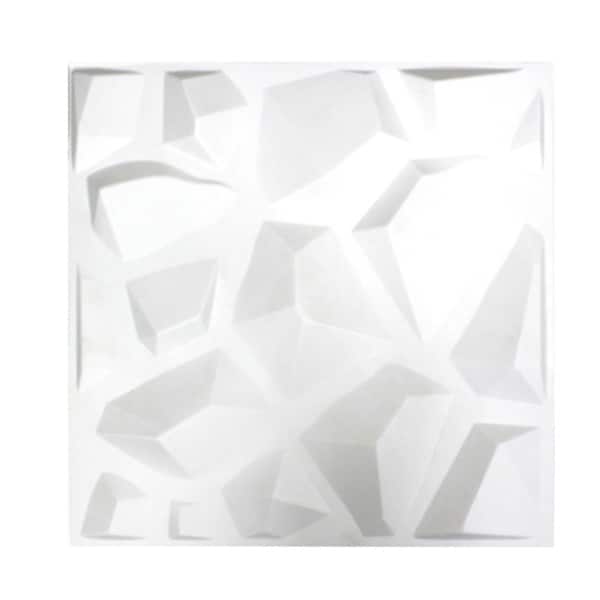 3D Wall Panels Plant Fiber Cave Design (10 Panels Per Box) - Bed Bath ...