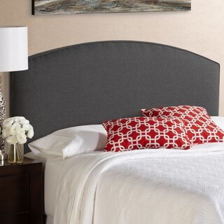 Humble + Haute Bingham Charcoal Curved Upholstered Headboard - Bed Bath ...