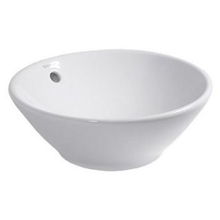 Duravit White Alpin Bacino Vessel Porcelain Bathroom Sink 0325420000 ...
