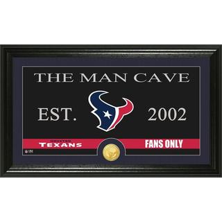 Houston Texans 'Man Cave' Bronze Coin Panoramic Photo Mint - Bed Bath ...