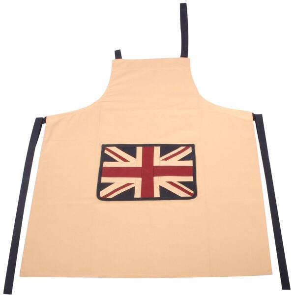 Vintage Glory Union Jack Cotton Apron - Bed Bath & Beyond - 10490938