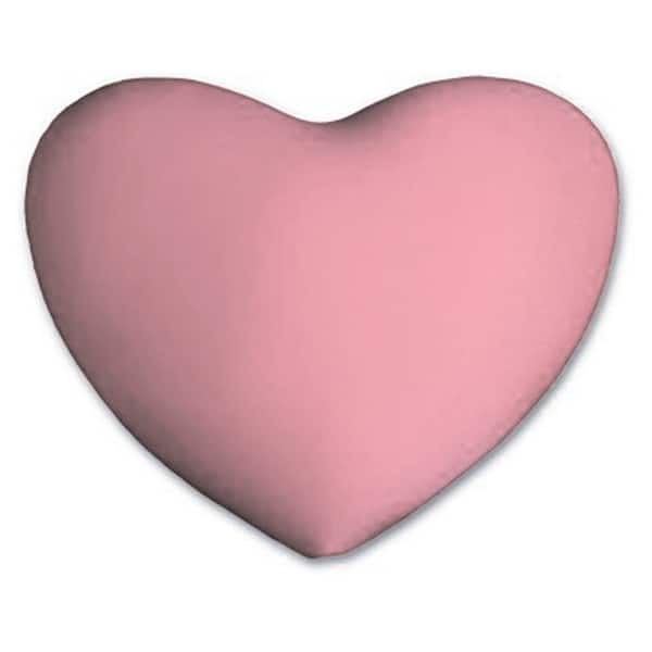 Microbead Heart-Shaped Throw Pillow - Soft Airy Microbeads - Cute ...