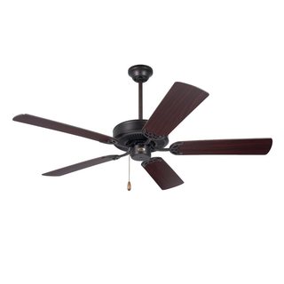 Emerson Builder 52-inch Oil Rubbed Bronze Traditional Ceiling Fan with ...