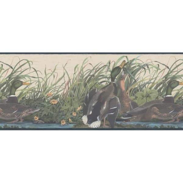 Blue Mallard Duck Wallpaper Border - Bed Bath & Beyond - 10520818