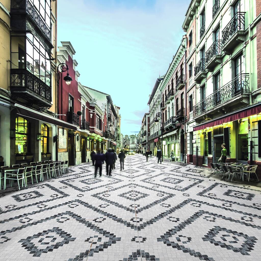 Merola Tile 20.25x20.25-inch Oropesa Blanco Ceramic Floor and Wall Tile ...