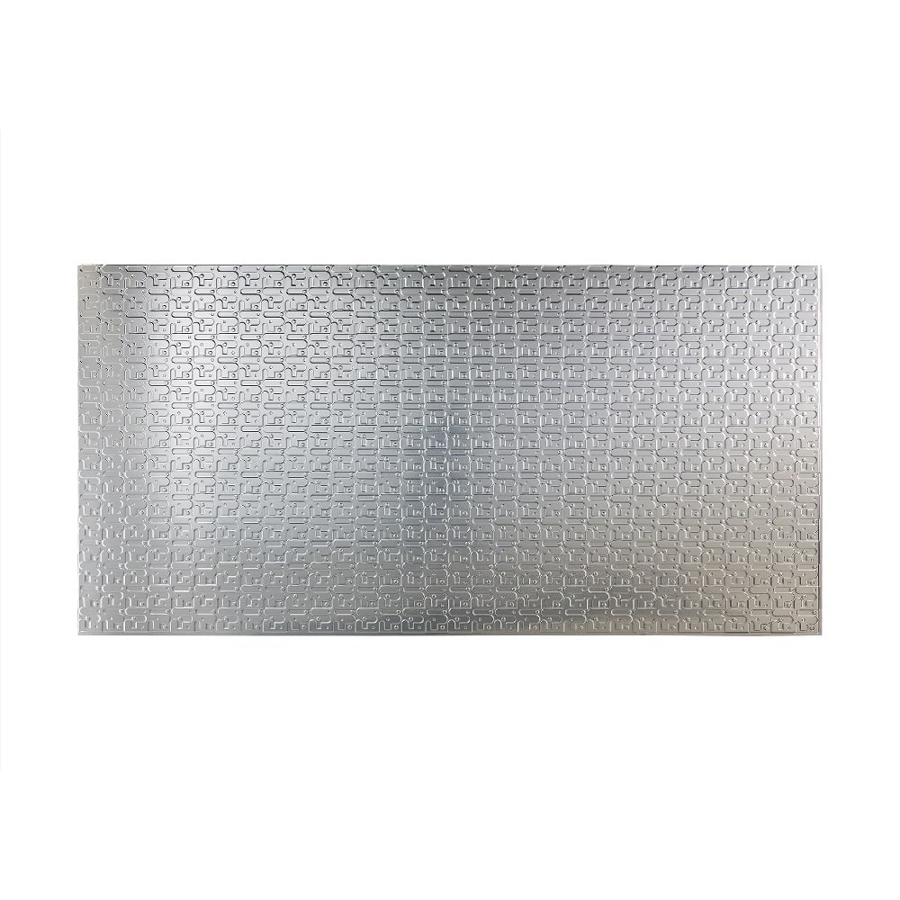 Fasade Connect Brushed Aluminum 4-foot x 8-foot Wall Panel - Overstock ...