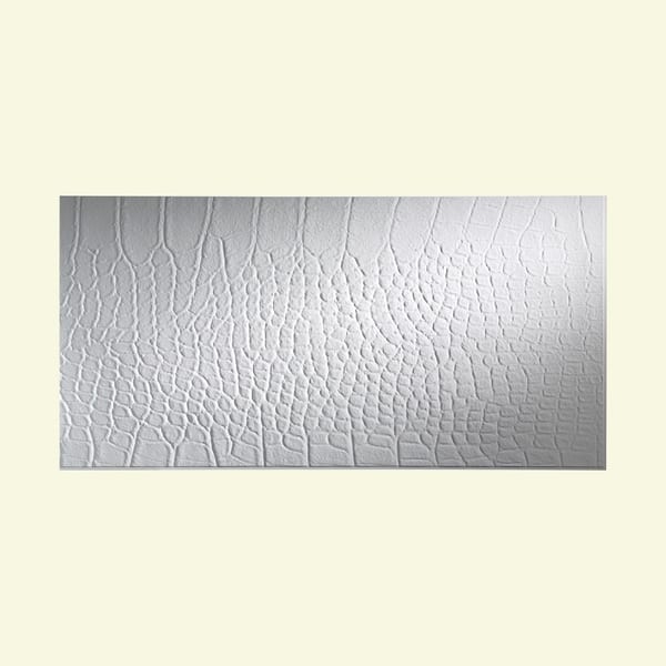 Fasade Cayman Gloss White Wall Panel (4' x 8') - Bed Bath & Beyond ...