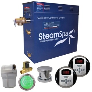 SteamSpa Royal 9 KW QuickStart Steam Bath Generator Package with Built ...