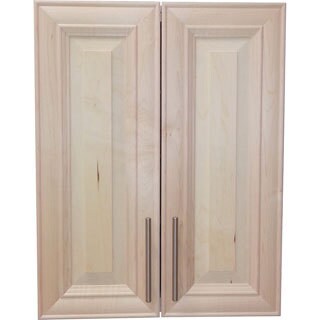 Overton 29-inch High 2-door 3.5-inch On The Wall Frameless Medicine ...