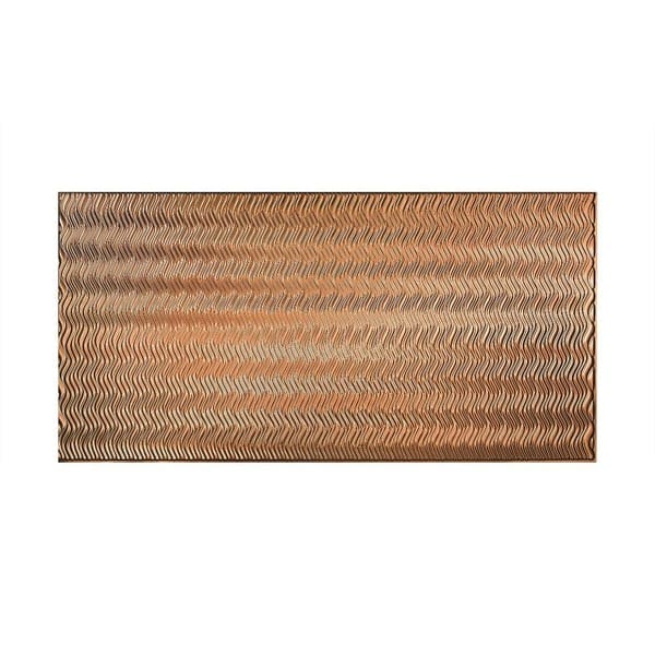 FASÄDE Current Vertical 4-foot x 8-foot PVC Wall Panel in Polished ...